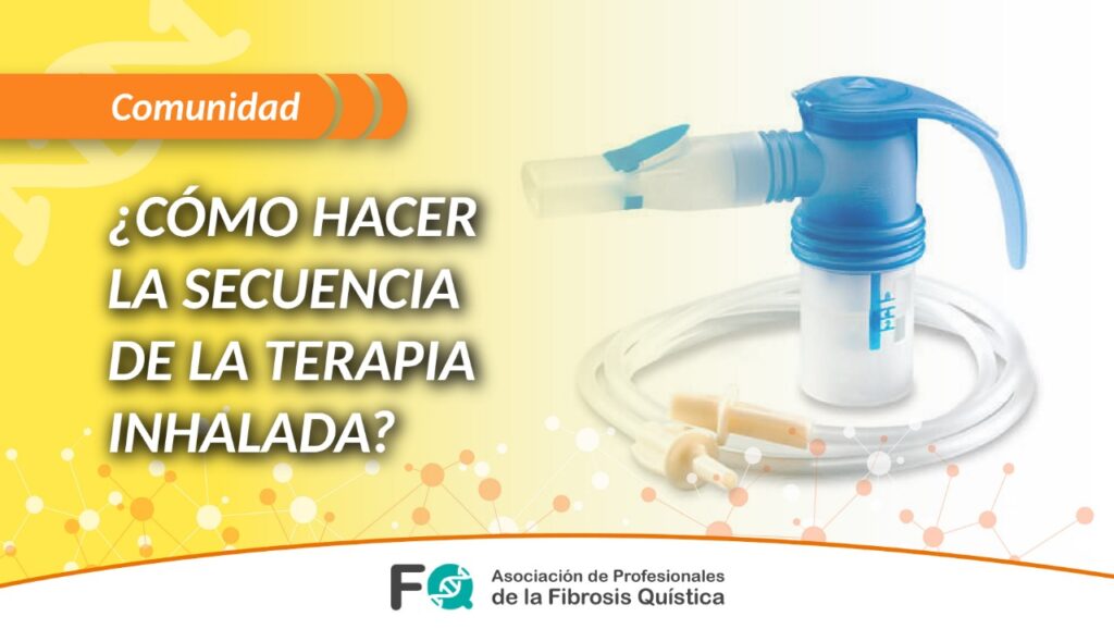¿Cómo hacer la secuencia de la terapia inhalada? – APAFiQ